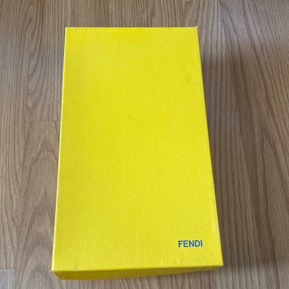 Fendi | Accessories | Fendi Logo Shoe Box | Poshmark